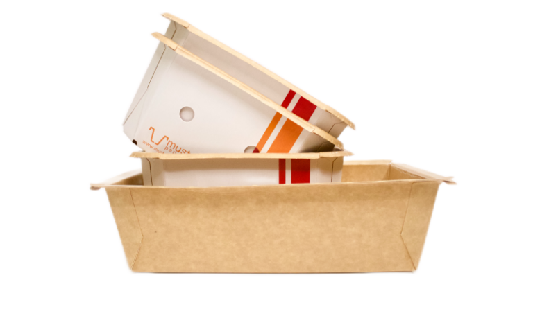 MUSTANG PAPER TRAYS - Omnia Packaging Inc