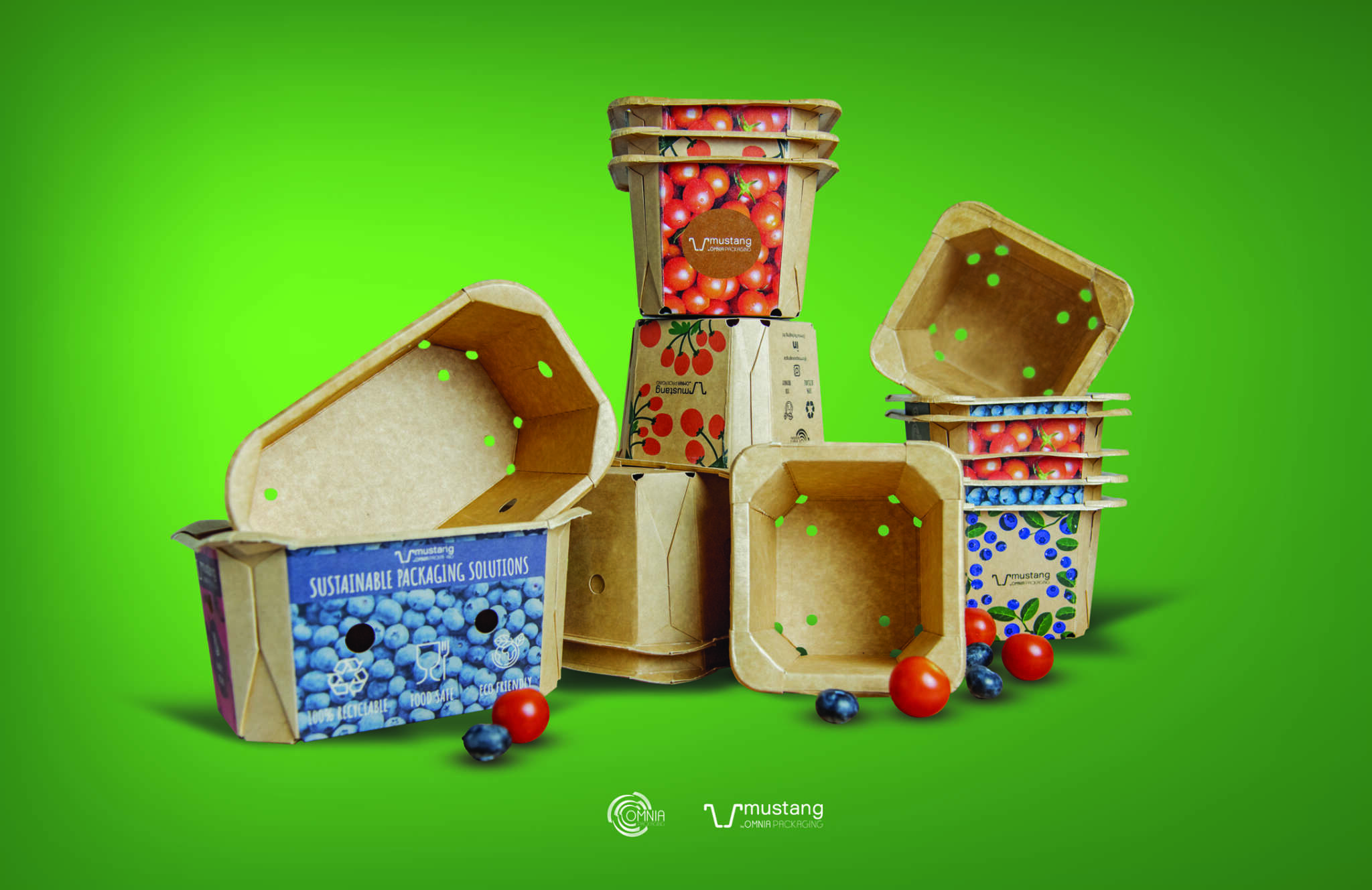 MUSTANG PAPER TRAYS - Omnia Packaging Inc